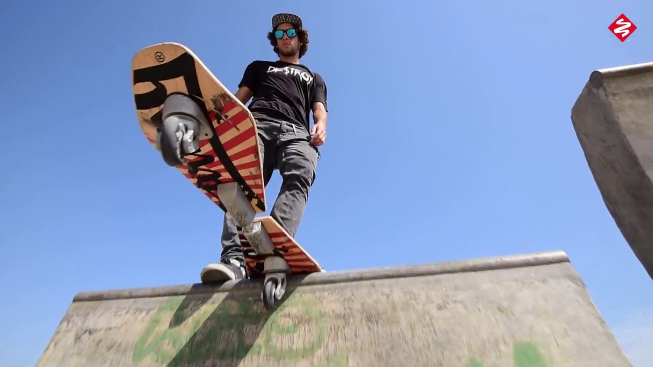 Longboard Street Surfing Freeride - Curve Wolf 39" - inSPORTline