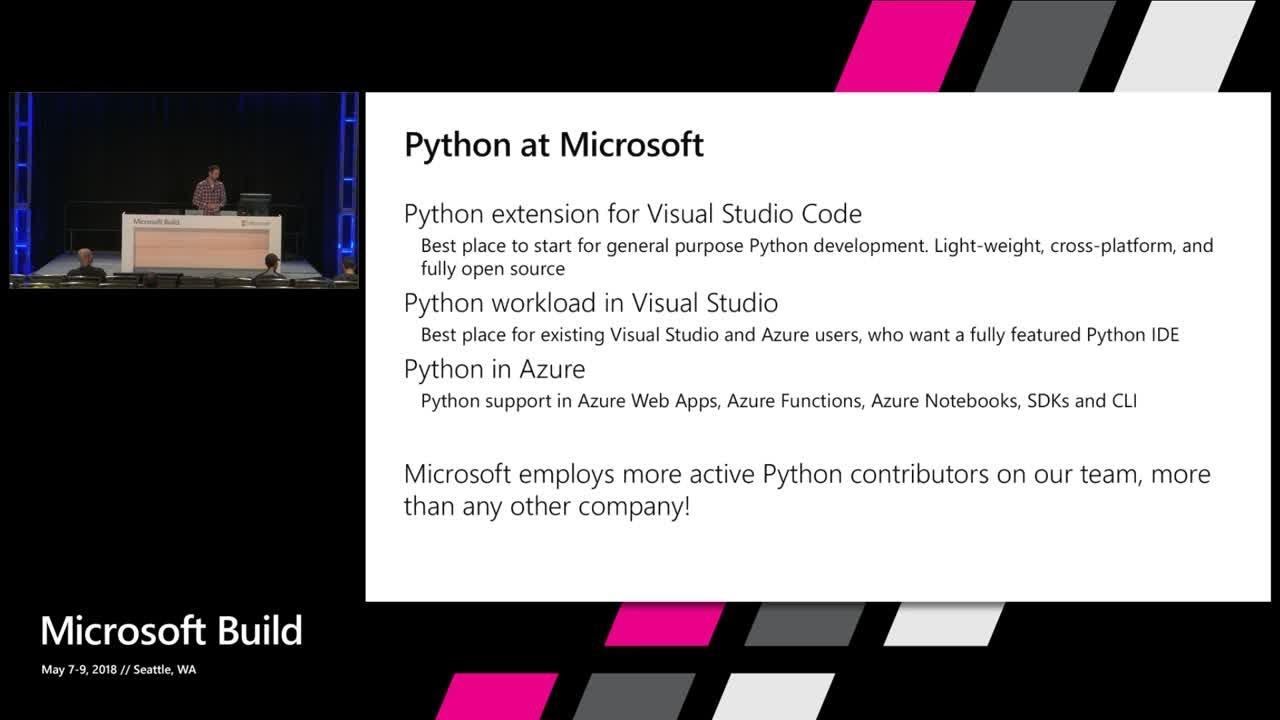 Get Productive with Python Developer Tools : Build 2018