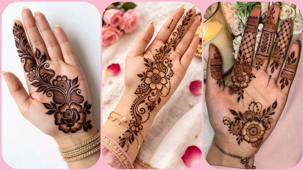 Latest Front Hand Mehndi Designs 2026/ Easy & Stylish Henna Ideas/Elegant Front Hand Mehndi/mehandi 