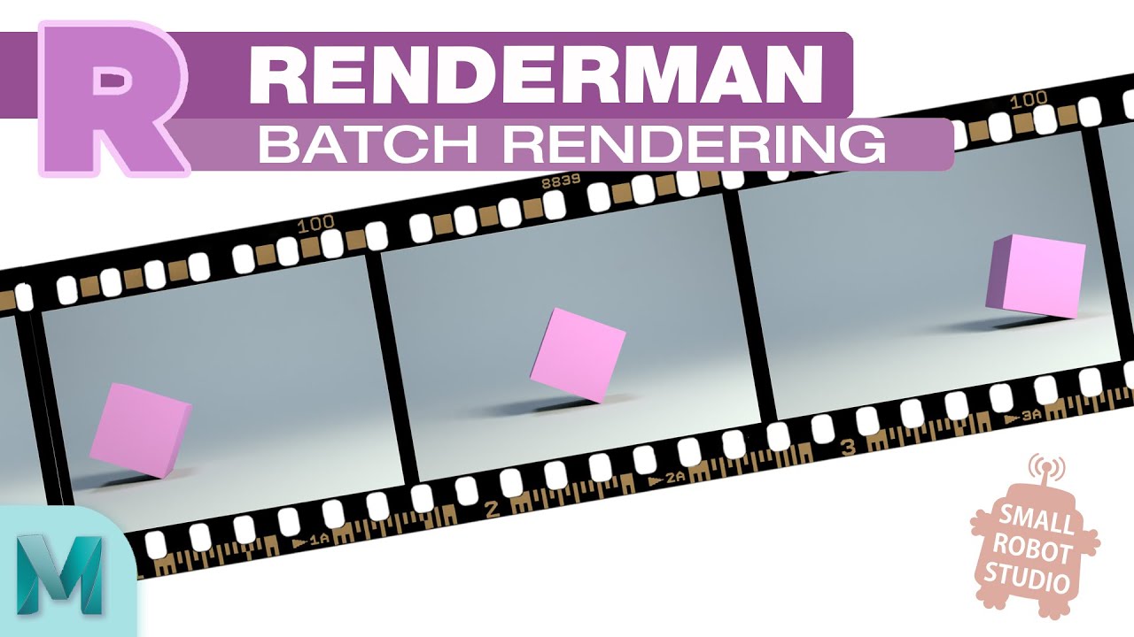 Renderman 23 Batch Rendering Tutorial