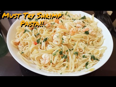 Shrimp Pasta Recipe!! (MUST TRY)