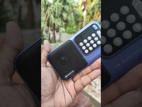 இதோட சவுண்ட்🔊 சும்மா அதிருதுல்ல⚡✨ Amkette Pocket Mate FM Radio with Bluetooth Speaker