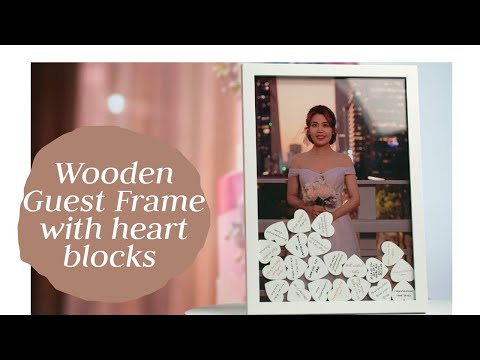 Lopo Personalized Wedding Guest Book for Sublimation