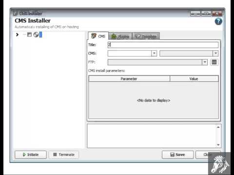 CMS installer tool in Zebroid