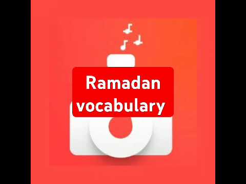 Ramadan vocabulary #audio #quiz #english