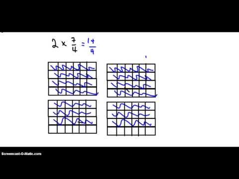 Multiplying Improper Fractions