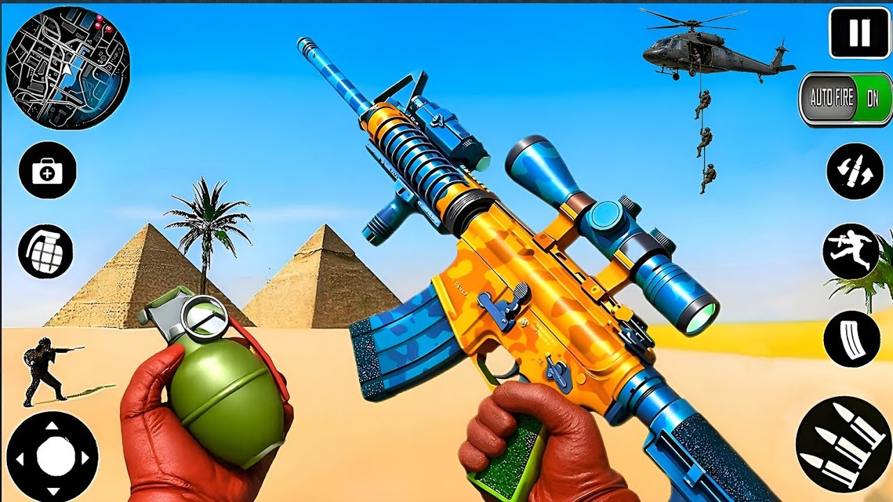 Banduk Wala Game - FPS Commando Shooter Game - Android GamePlay