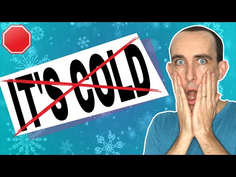 ❌ Don't Say "IT'S COLD" | Use Advanced English Expressions ❄️