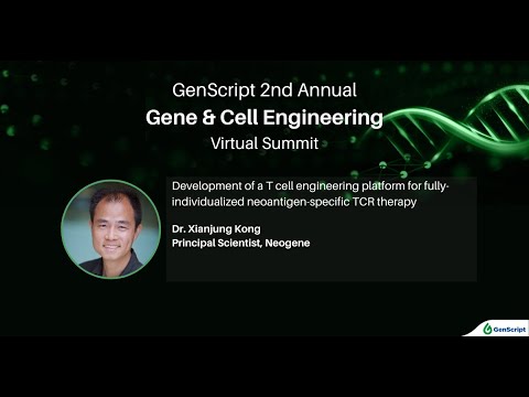 Development of a T-cell engineering platform for fully individualized neoantigen