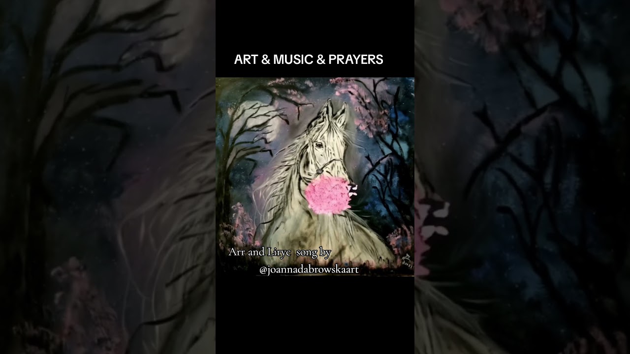 ART PAINTING  ANIMATION VIDEO BY ARTIST JOANNA DABROWSKA