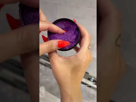 Lush magic crystals shower scrub review / demo #lush #magiccrystals #scrub #review #demo #fyp