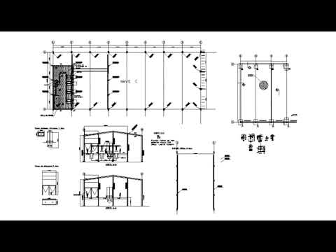 UNIQUE INDUSTRIAL WAREHOUSE DRAWINGS AUTOCAD FILES | Cadbull | Autocad | Architecture