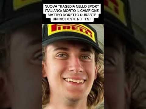 MORTO IL CAMPIONE DURANTE I TEST #cronaca #cronacaitaliana #cronacanews #cronacanews
