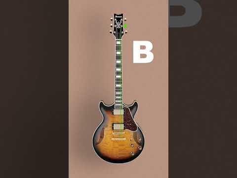 Guitar Tuner, Just B string #guitar #guitarlesson #beginners #shorts