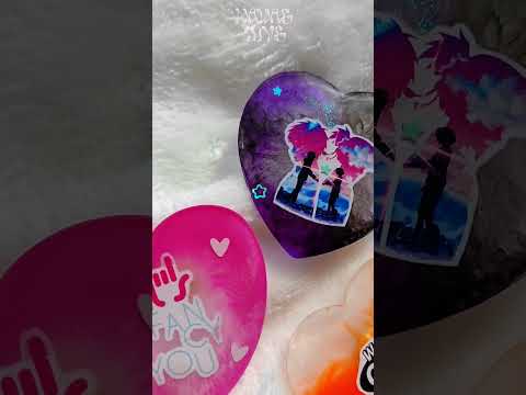 multi fandom pins ???? epoxy resin #anime #kpop