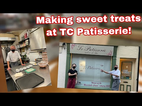 Making sweet treats at TC Patisserie!