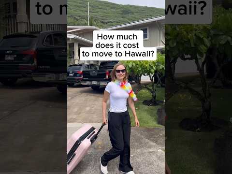 How much does it cost to move to Hawaii? #travel #hawaii #hawaiiisland #oahu #vacation #moving