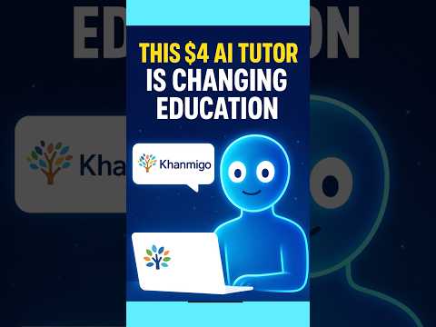 This $4 AI Tutor Is Changing Education 🧠📚 #Khanmigo #AITutor #EdTech #AIinEducation