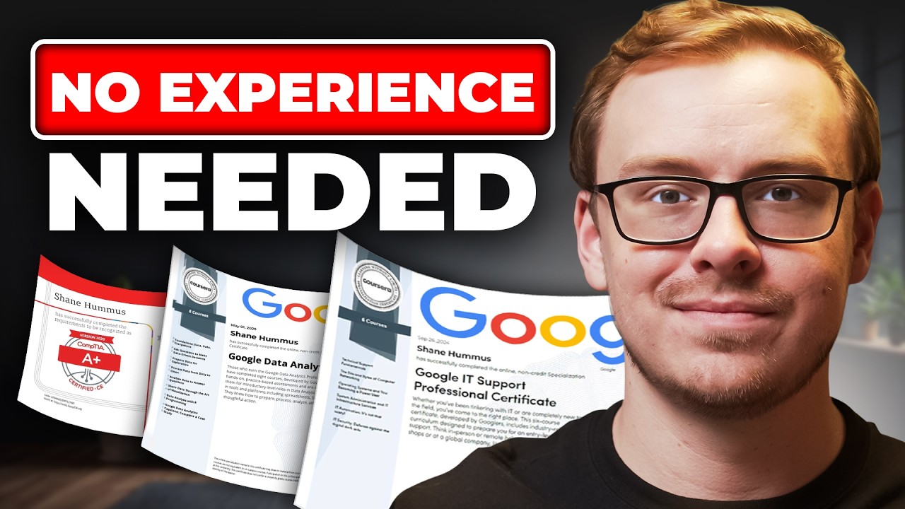 Top 5 Online Certificates and Certifications for Complete Beginners (NO EXPERIENCE NEEDED)