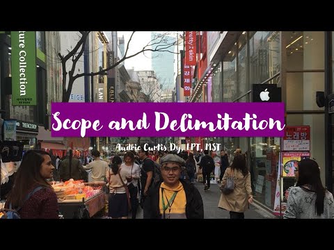Scope and Delimitations of the Research Paper