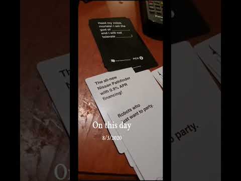 #cardsagainsthumanity #funnymoments #funny #nissan #pathfinder #Australian #funnyvideo