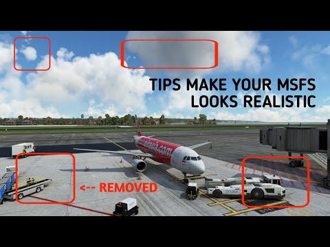 SETTINGS THAT MAKE YOUR MSFS LOOKS REALISTIC!! (Remove HUD, Handle Bar Panel, Custom Views, etc)