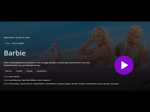 Assistir Filme Barbie