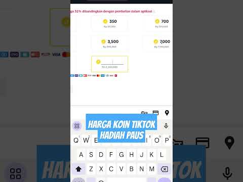 Harga koin tiktok paus #tiktok #tutorial #affiliasi