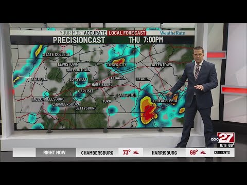 Brett's Thursday Morning Daybreak Forecast
