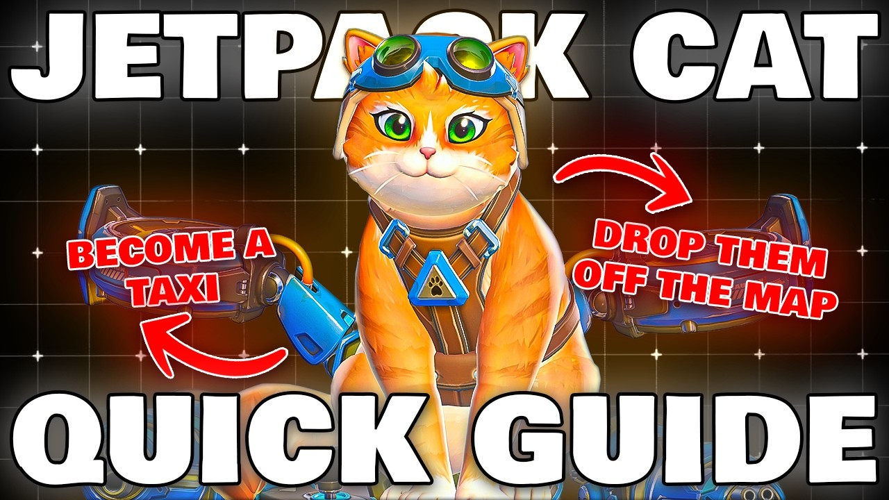 How To *Actually* Play Jetpack Cat in Overwatch | Quick Guide
