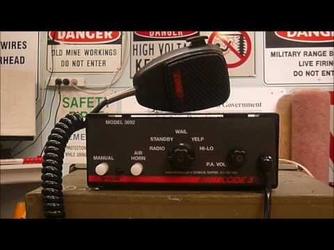 Code 3 V-CON 3692 Siren