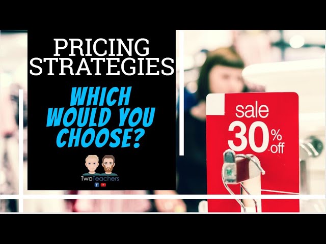 Understanding Pricing Strategies: A Comprehensive Guide for Businesses ...