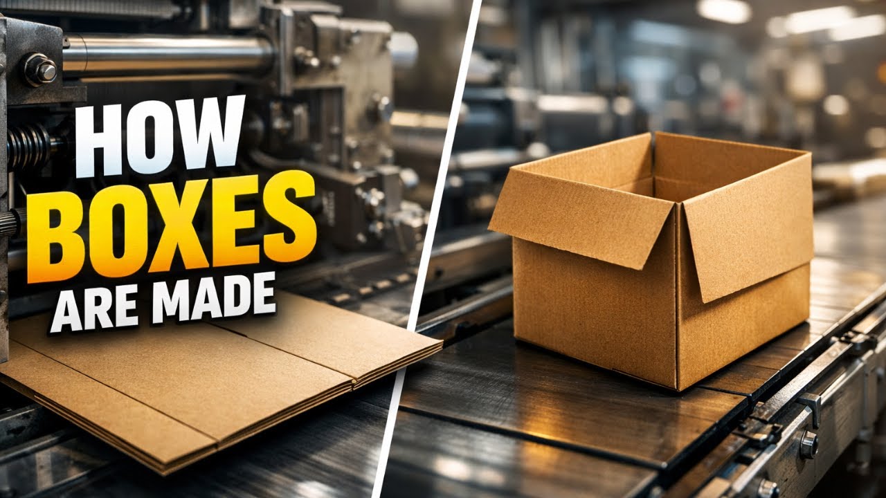 How Cardboard Boxes Are Made | Inside the Manufacturing Process