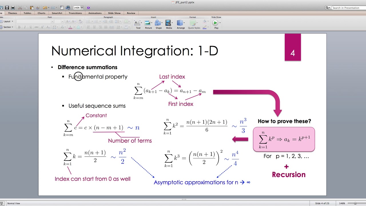 Java for Scientific Computing: Numerical Integration -- Part 1