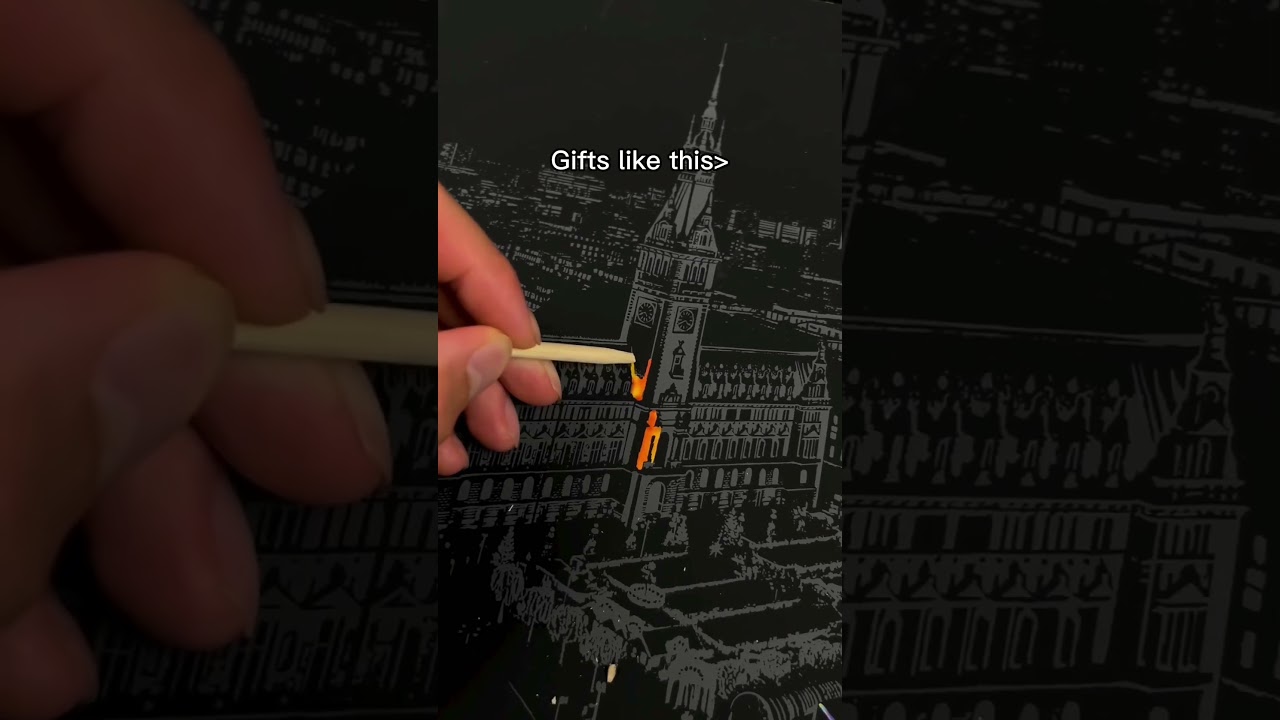 Can you guess the city? #artscratch #guessthecity #giftideas