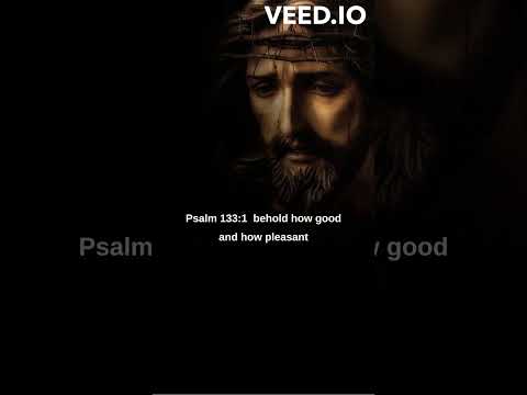 Unity among believers pleases GOD (psalm 133:1) #unity #jesus #shorts