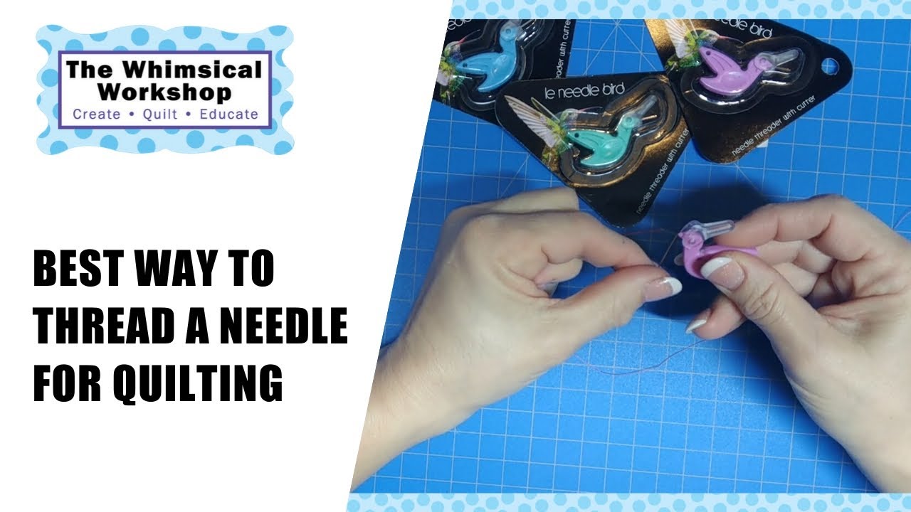 How to use a Hummingbird Needle Threader | Quick Tip