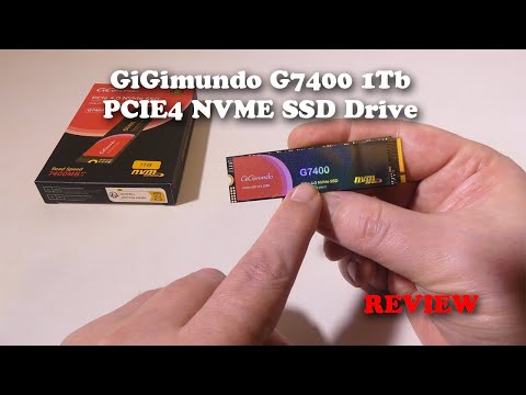 GiGimundo G7400 1Tb PCIe 4.0 NVMe SSD Drive REVIEW