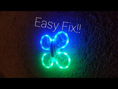 How to fix Sharper Image glow stunt Drone not flying