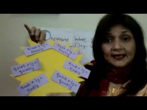 Literacy - Words ending with 'ly'