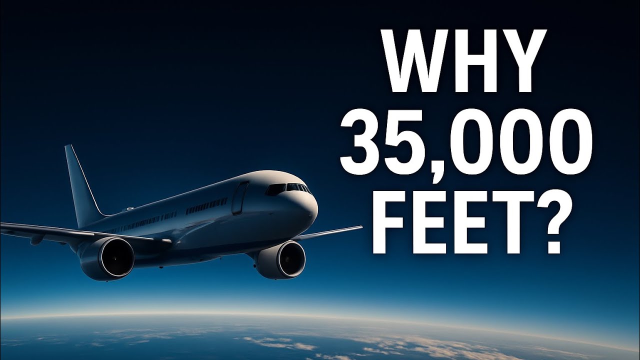 Why Do Planes Fly at 35,000 Feet? The Surprising Science Explained