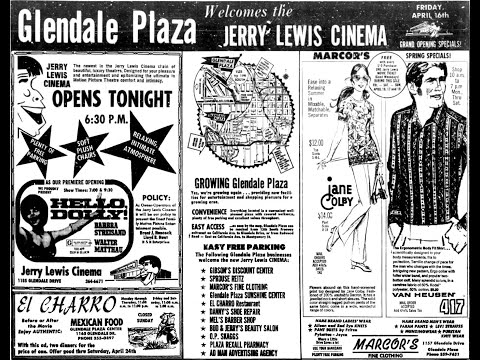 Salt Lake City movie theatre and drive-in history 1971 Jerry Lewis Cinema