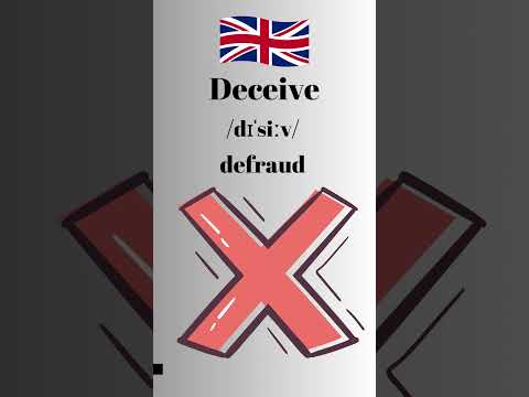 How to Pronounce Deceive in English British Accent #learnenglish #learnenglishtogether