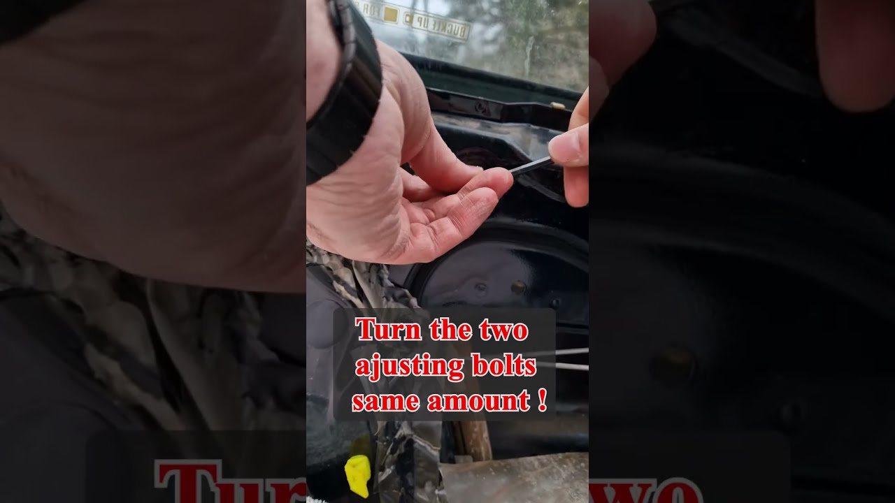 Dodge Stealth  - Door window glass adjustment. Part 2. Регулировка стекла двери. #dodge #diy