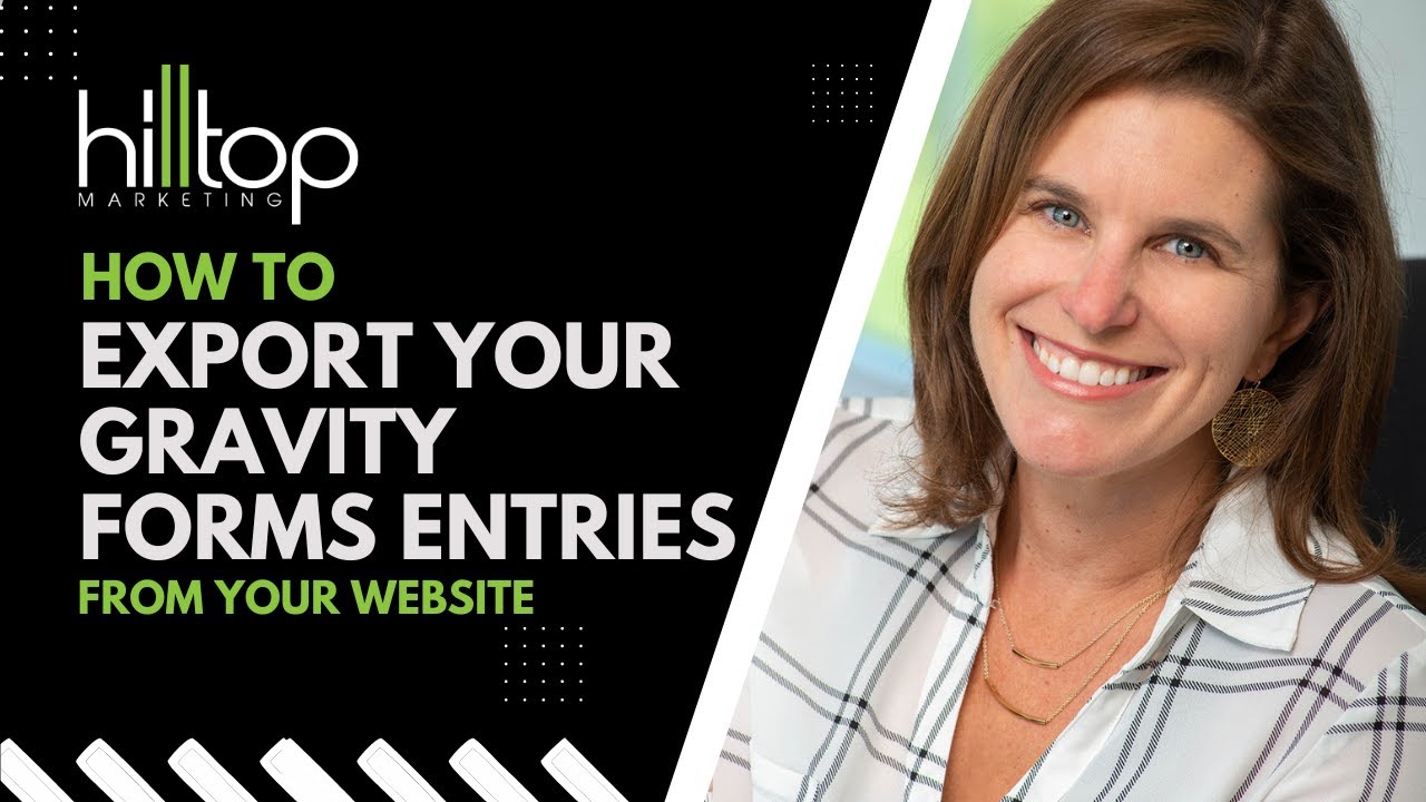 How do you export your gravity forms entries?