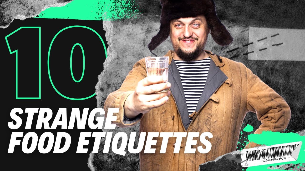 10 Strange Food Etiquette From Around the World