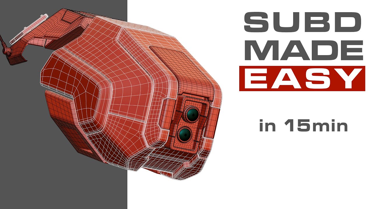 Blender Subd Modeling For Hard Surface Tutorial