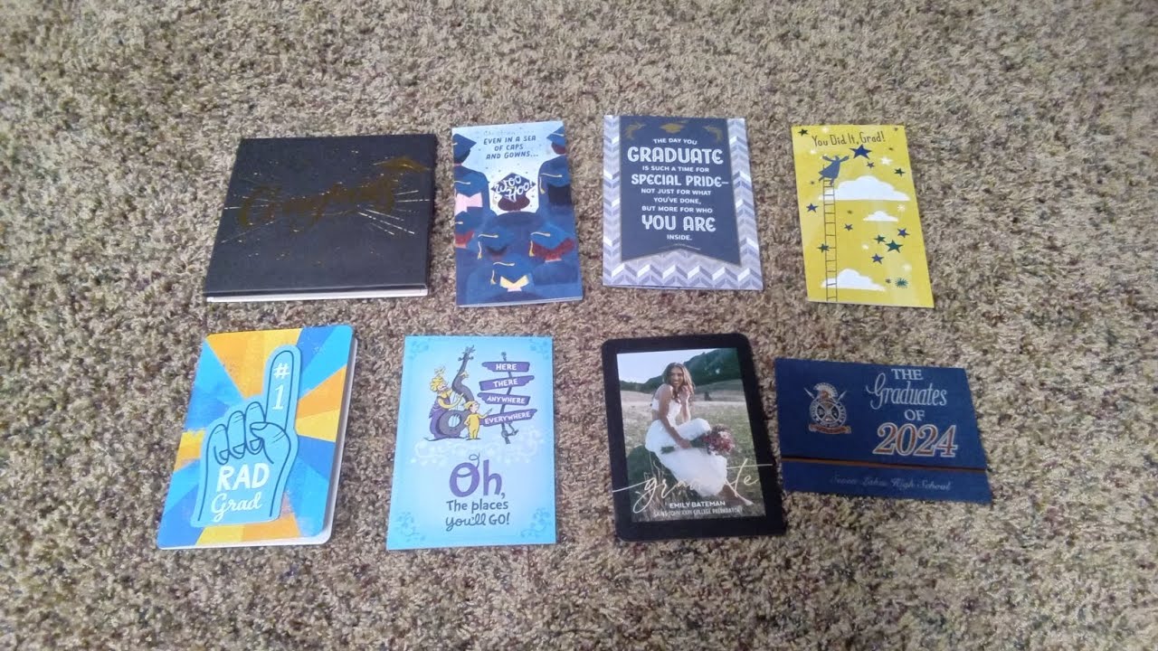 My 2024 Graduation Cards