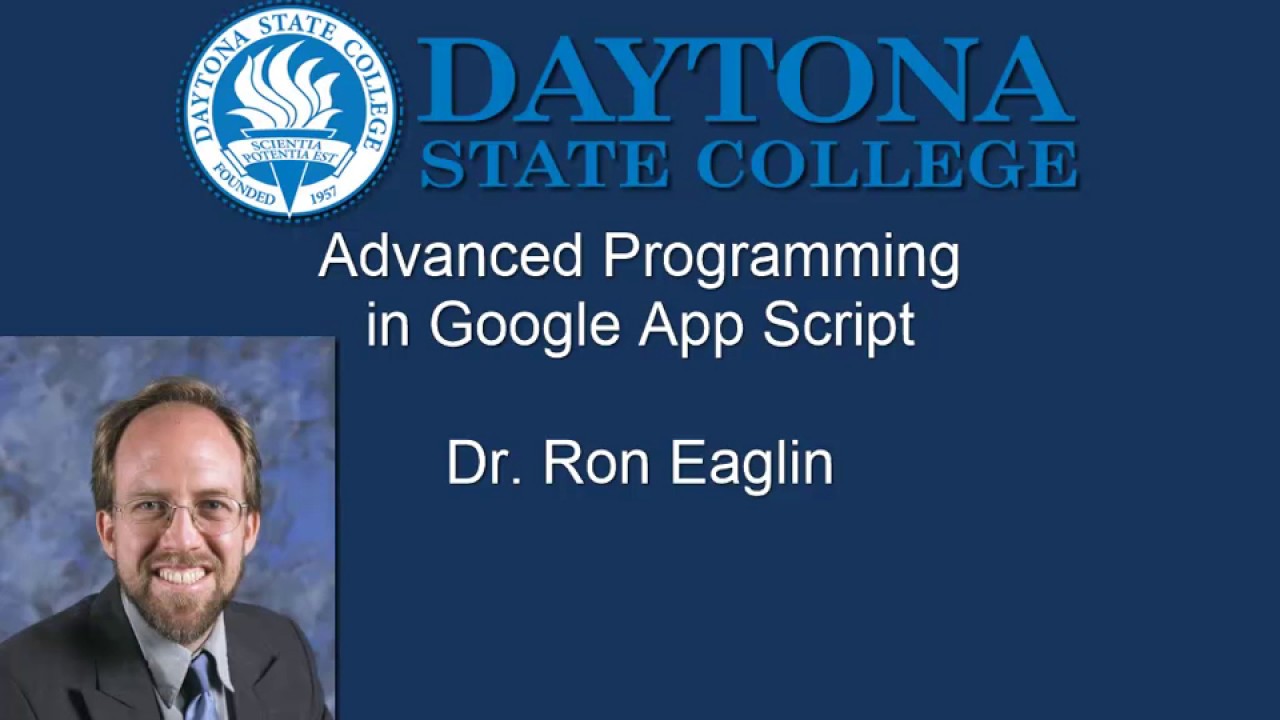 Advanced Programming in Google App Script