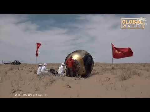 The Shenzhou-19 crew returned to Earth after 6 months on China's Tiangong Space Station